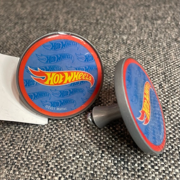 Mattel | Other | Hot Wheels Cars Drawer Caninet Knobs Pulls New Set Of ...